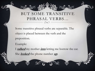 Phrasal verbs | PPTX