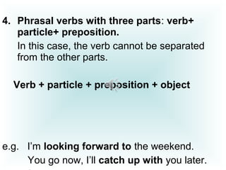Phrasal verbs.voz