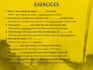 Phrasal verbs1 | PPT