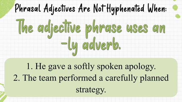 Phrasal Adjectives (Hyphenated and Non Hyphenated Phrasal Adjectives ...
