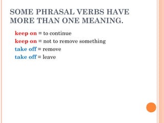 Phrasal verb 2018[1] | PPT