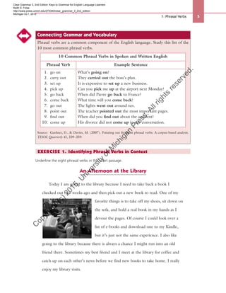 Phrasal verb english | PDF