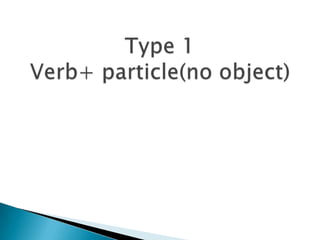 Phrasal Verbs | PPTX