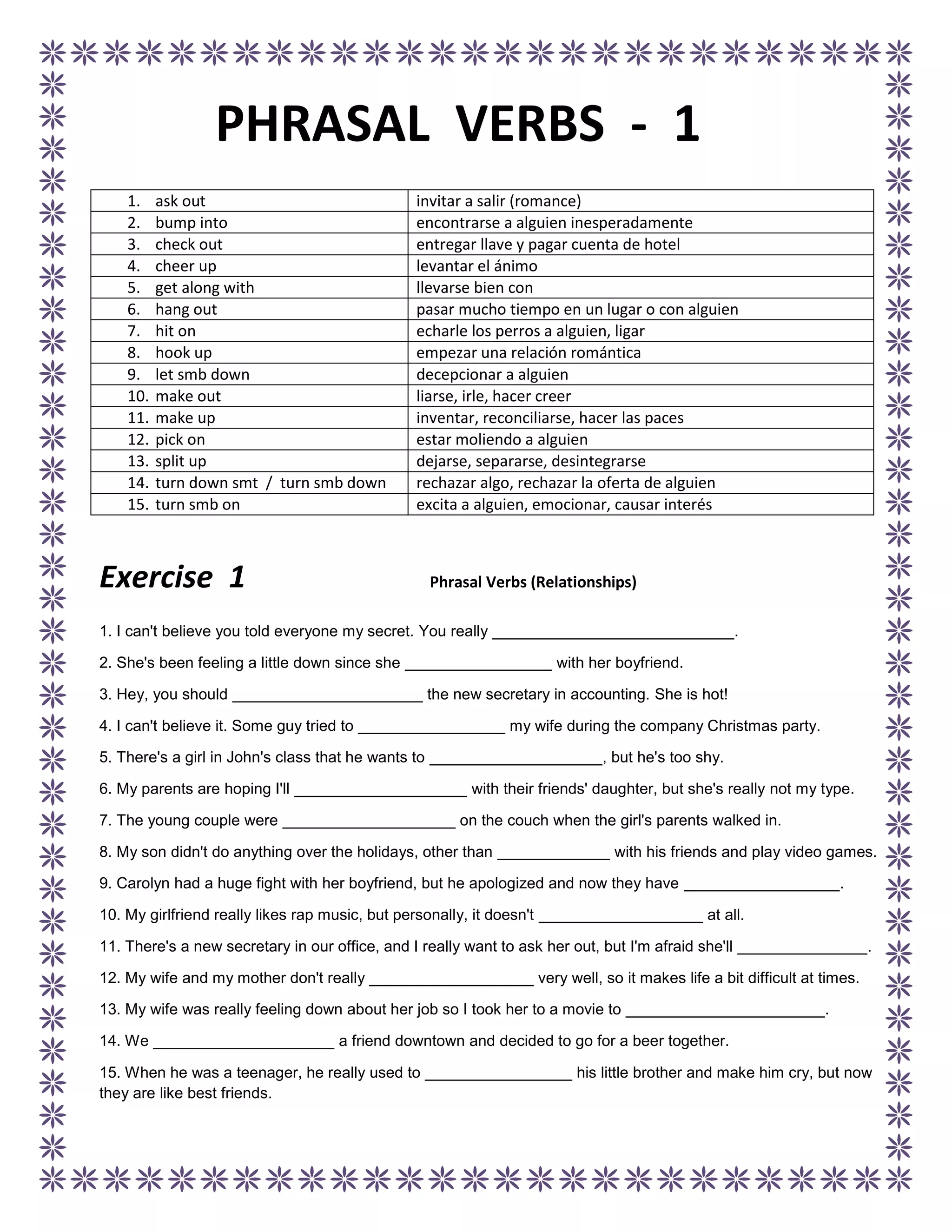 Phrasal verbs-1 | PDF