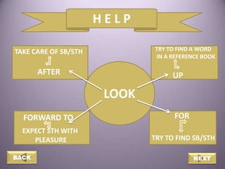 Phrasal verbs | PPSX