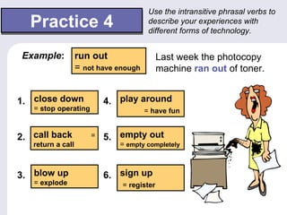 English Phrasal Verbs | PPS