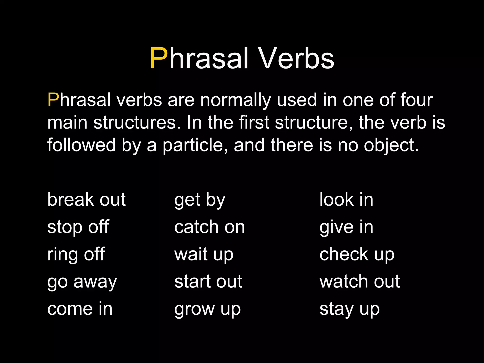 Phrasal Verbs | PPT