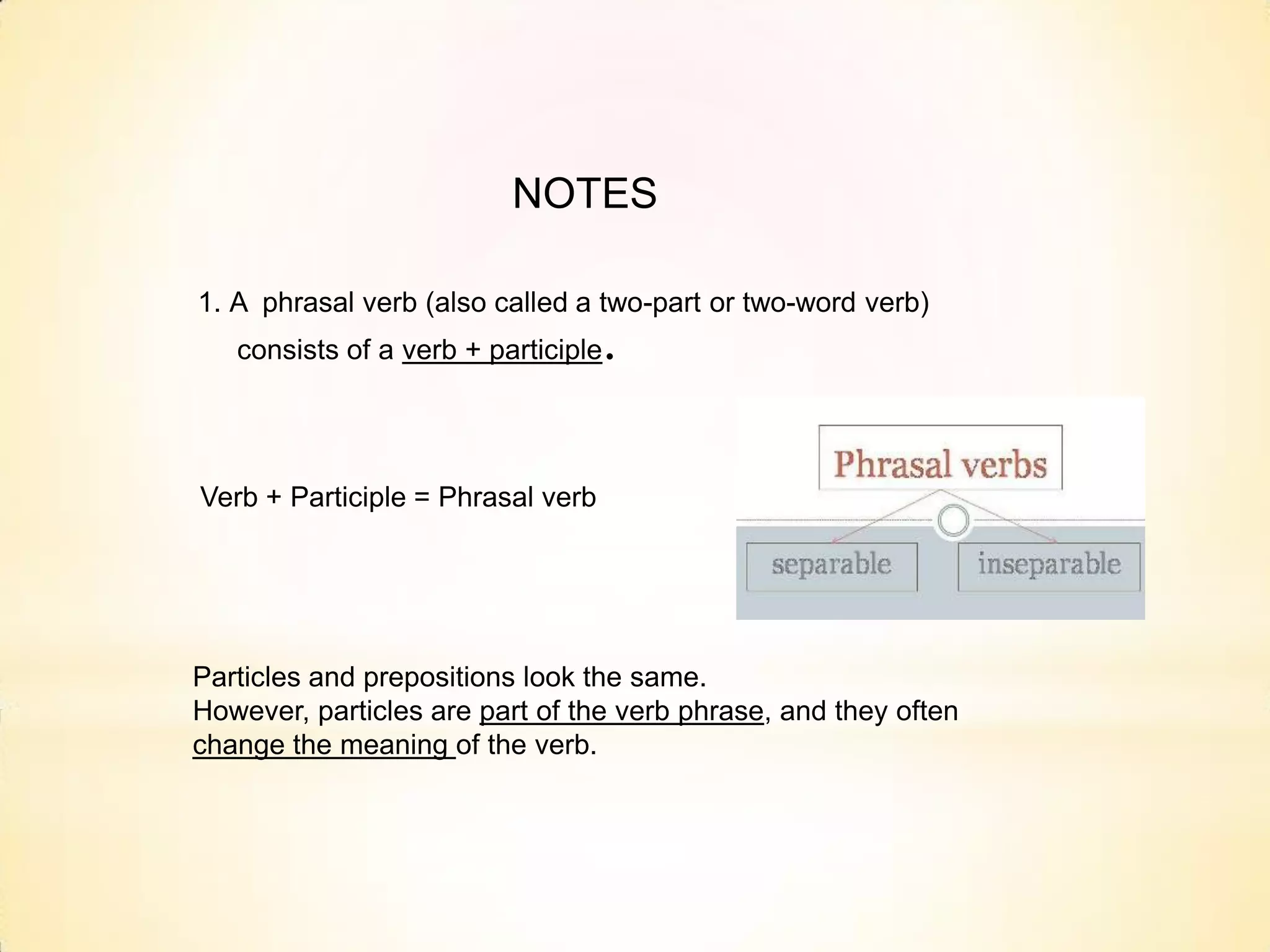 Phrasal verbs | PPT