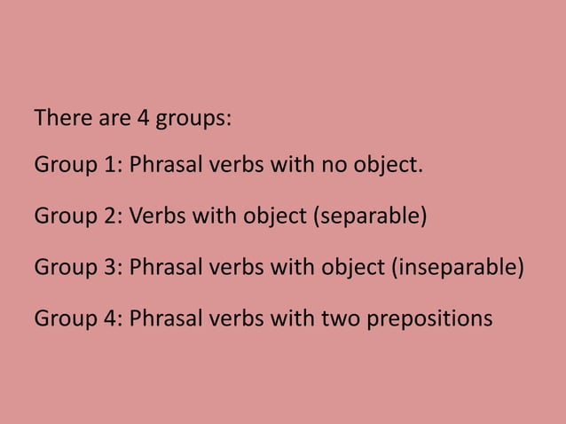 Phrasal verbs NEF INTERMEDIATE PLUS | PPT