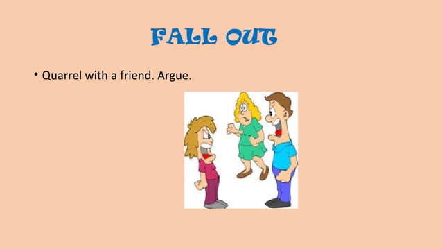 Phrasal verbs FRIENDSHIP & LOVE | PPT | Dating | Family and Relationships