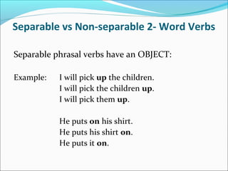Phrasal Verbs | PPT