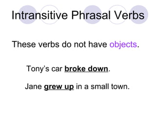 Phrasal verbs | PPT