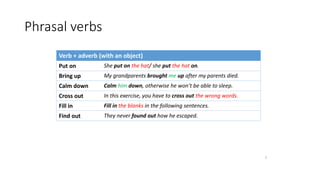 Phrasal verbs | PPTX