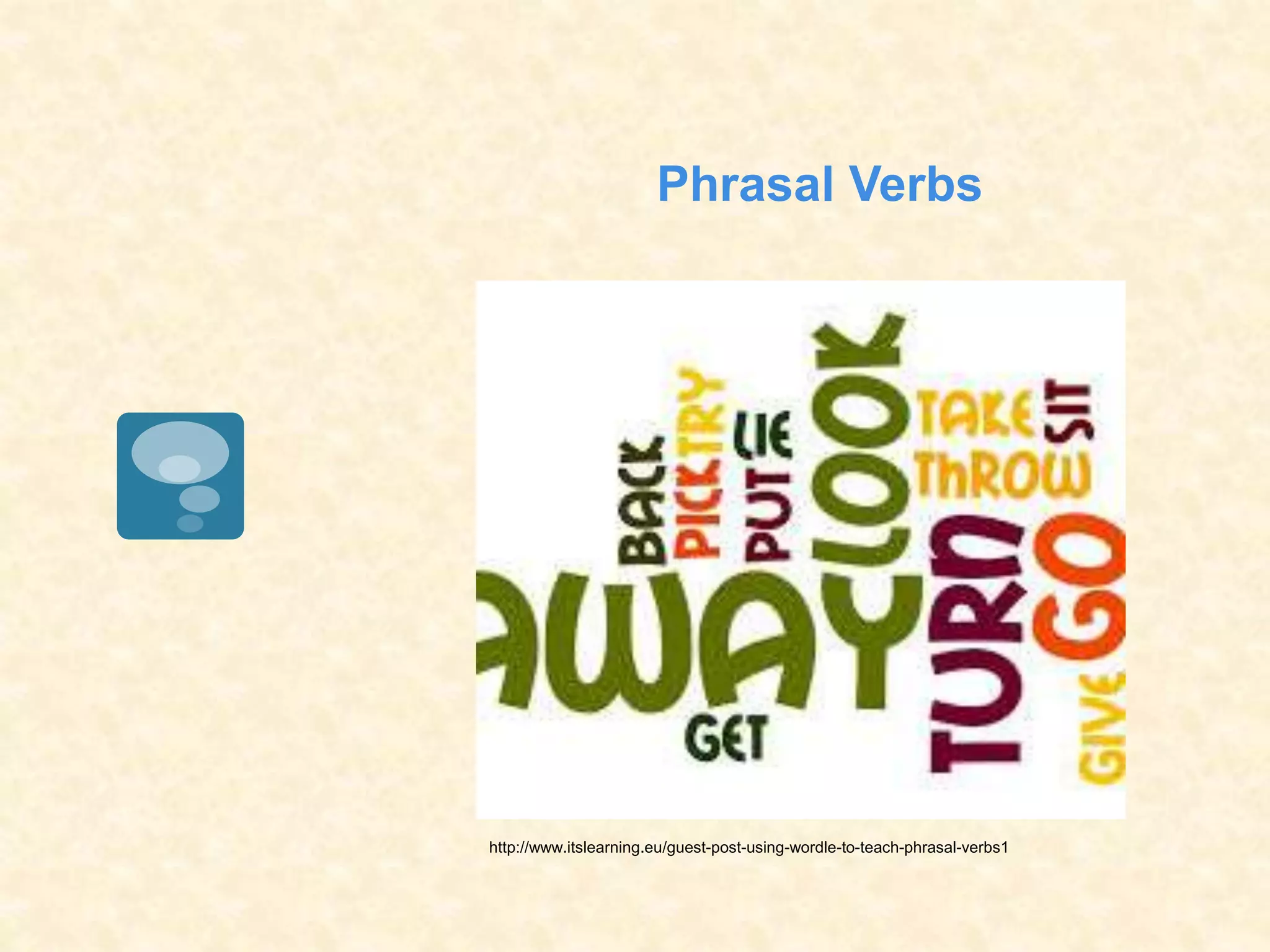Phrasal verbs | PPTX