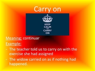 Phrasal verbs | PPT