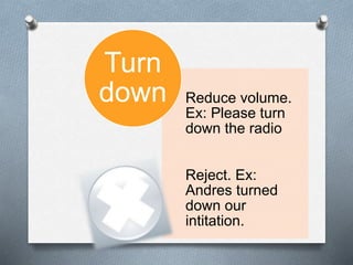 Phrasal verbs | PPTX
