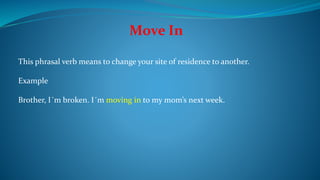 Phrasal verbs | PPTX