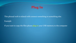 Phrasal verbs | PPTX