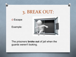 PHRASAL VERBS | PPTX | Travel Preparation and Advice | Travel