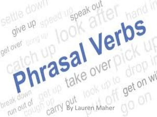 Phrasal verbs | PPT
