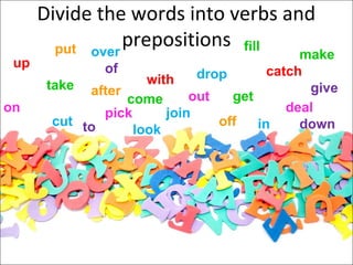 Phrasal verbs | PPT