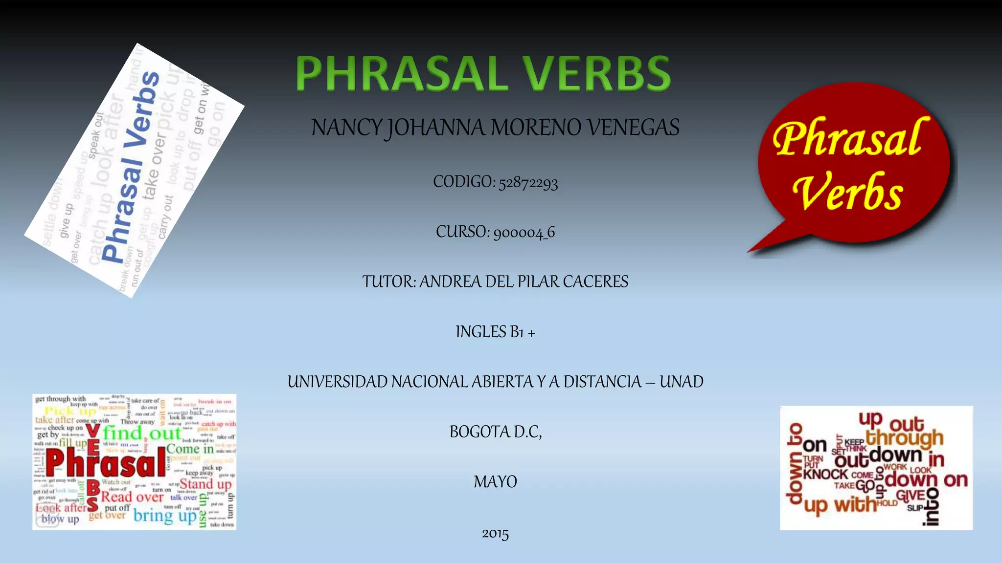 Phrasal verbs | PPTX