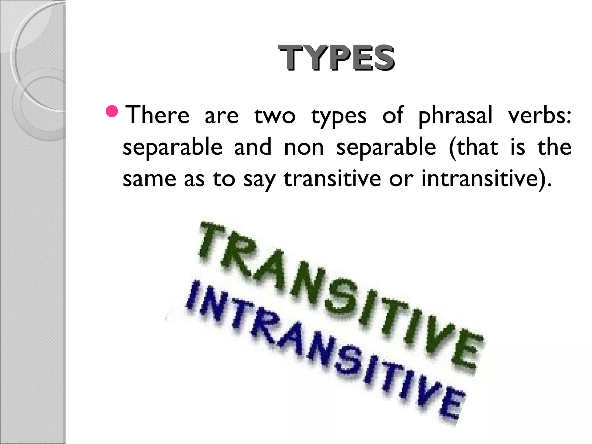 Phrasal verbs | PPT
