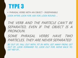 Phrasal verbs | PPT
