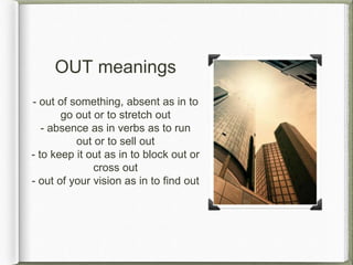 Phrasal verbs | PPT