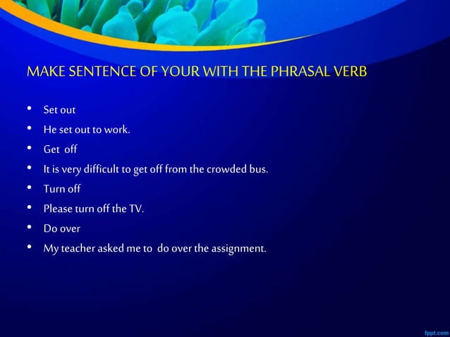 Phrasal verbs | PPTX