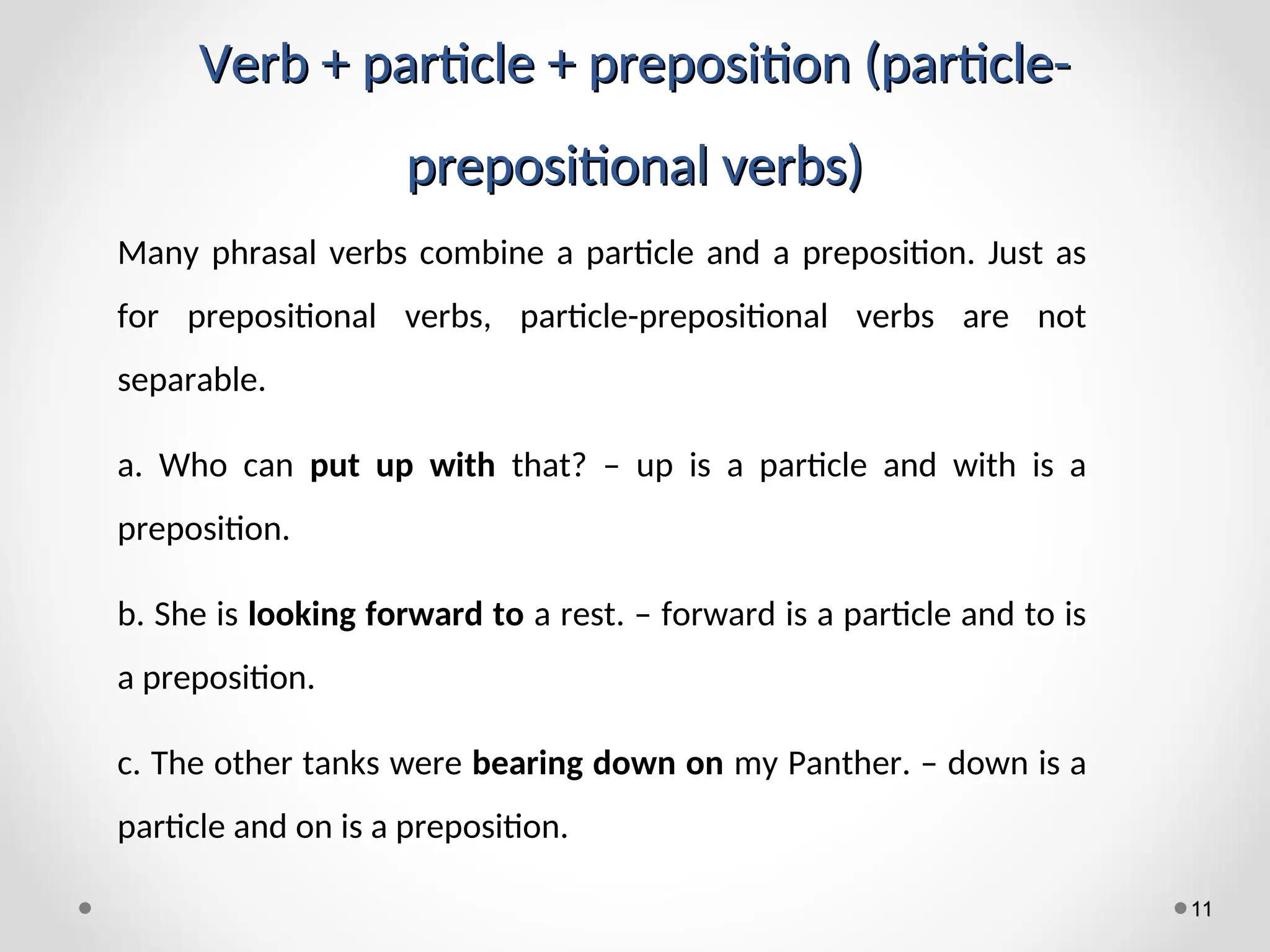 Os usos dos Phrasal Verbs (verbos frasais na lingua inglesa).ppt