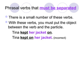 Phrasal Verbs- como usar os verbos frasais corretamente | PPT