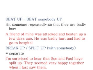 Phrasal verbs oficina flir | PPT