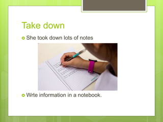 Phrasal verbs take | PPTX