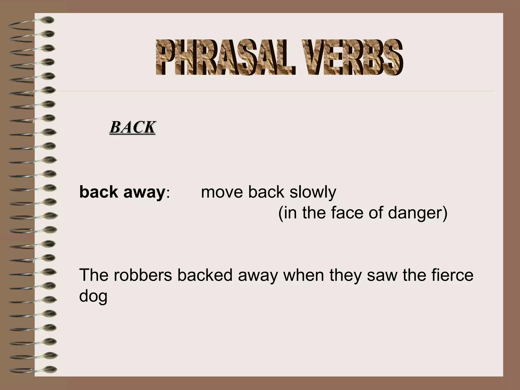 Phrasal verbs | PPT