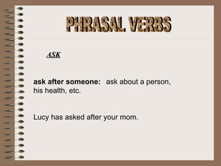 Phrasal verbs | PPT