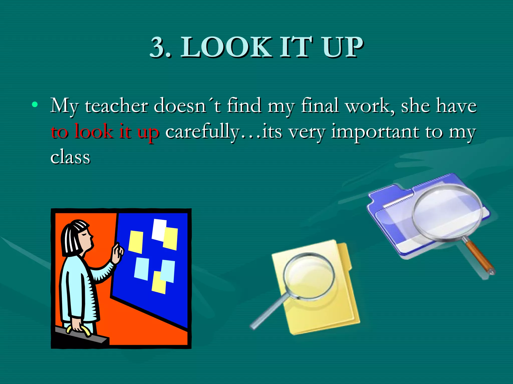 Phrasal verbs 2 | PPT