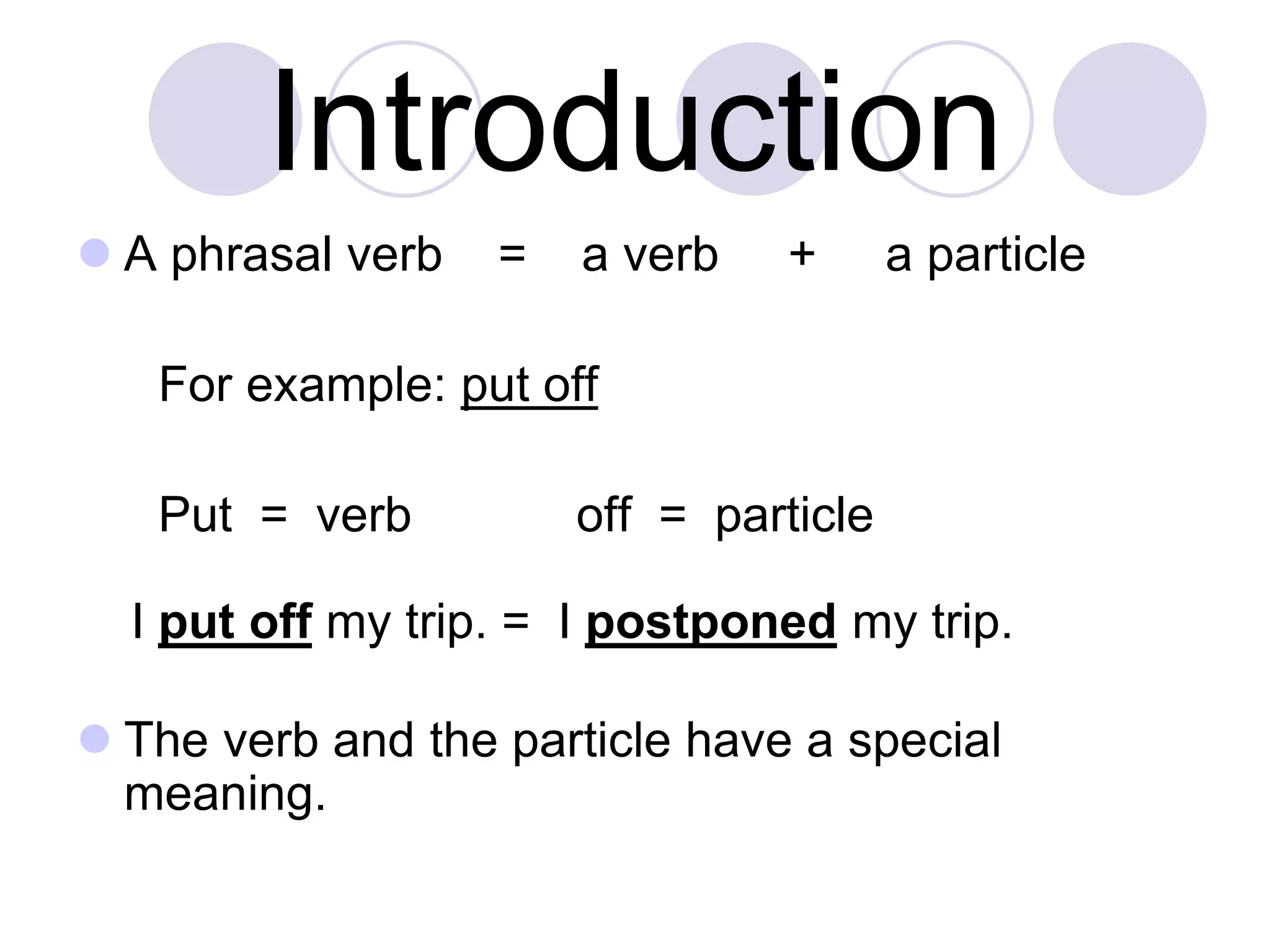 Phrasal Verbs | PPT | Programming Languages | Computing
