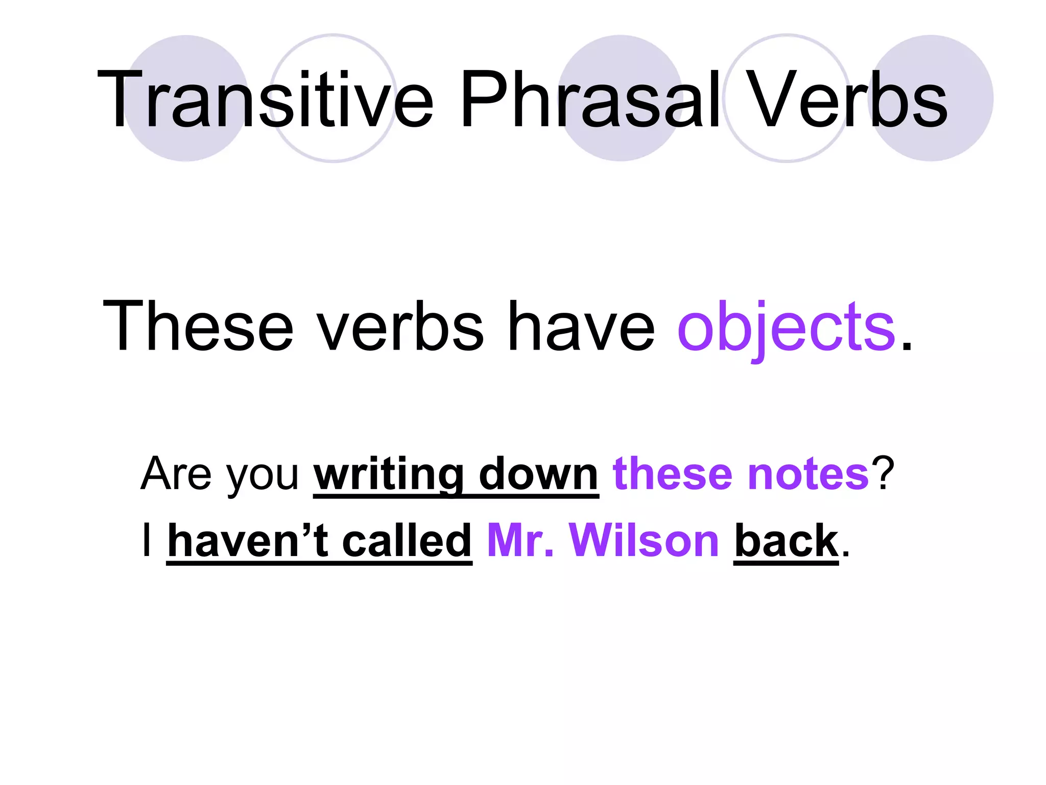 Phrasal Verbs | PPT | Programming Languages | Computing