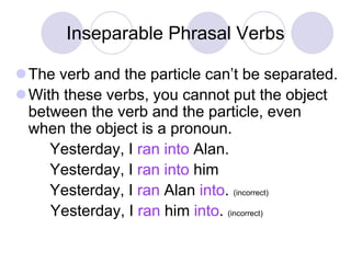 Phrasal Verbs | PPT