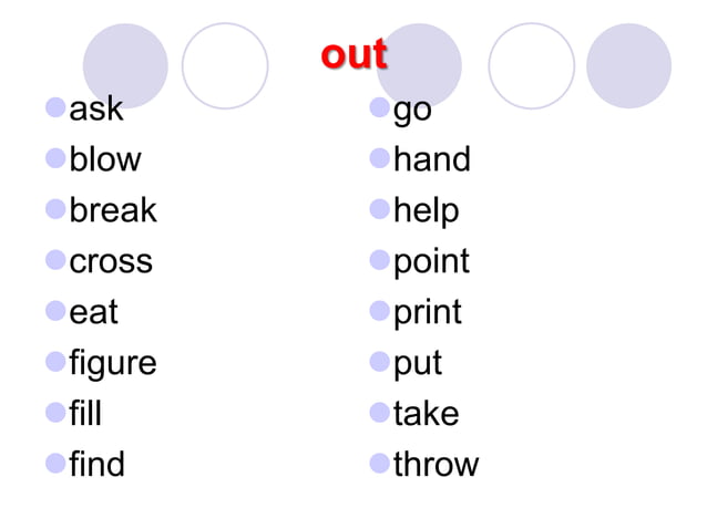 Phrasal Verbs | PPT | Programming Languages | Computing