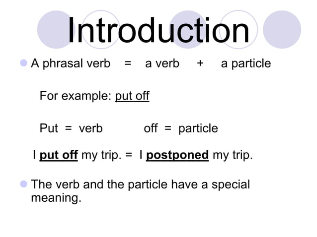 Phrasal Verbs | PPT | Programming Languages | Computing