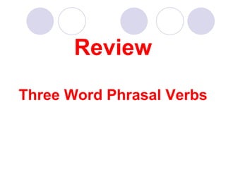 Phrasal Verbs | PPT