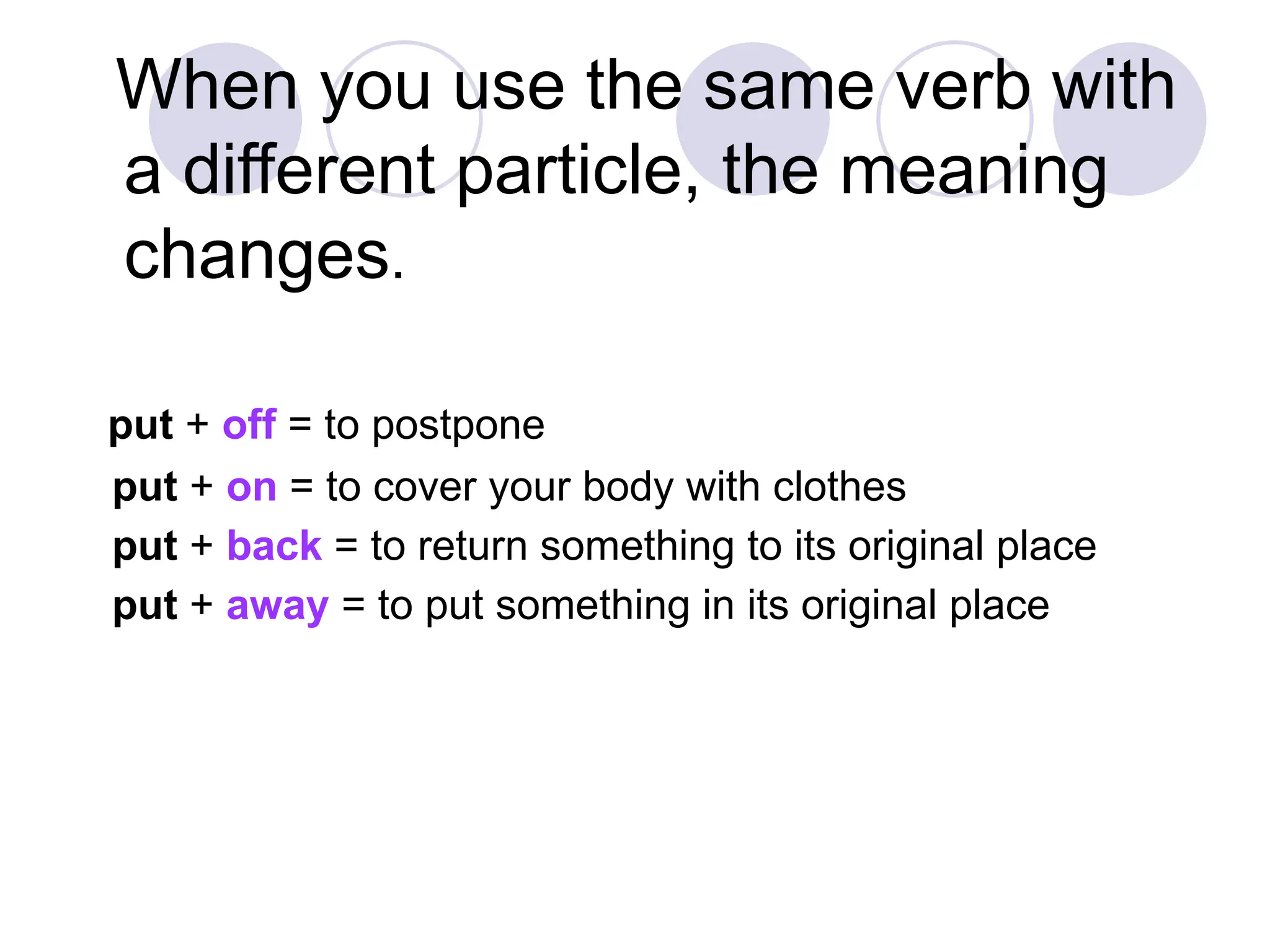 Phrasal Verbs 2222.pptx for the English learners | PPTX