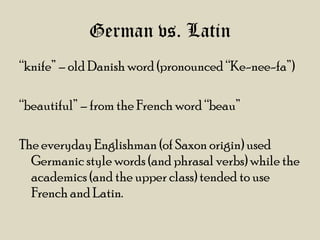 Phrasal verbs and anglo saxons | PPT