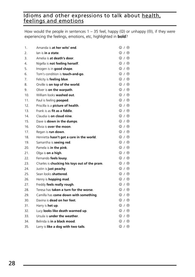 Phrasal verbs and idioms | PDF