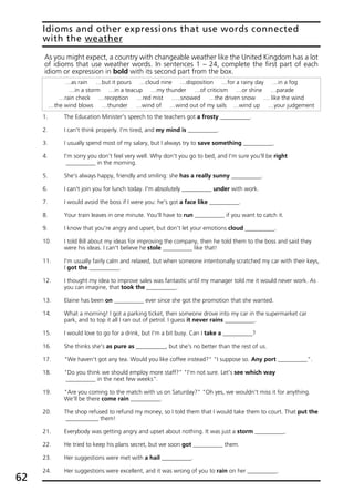 Phrasal verbs and idioms | PDF