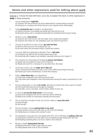 Phrasal verbs and idioms | PDF