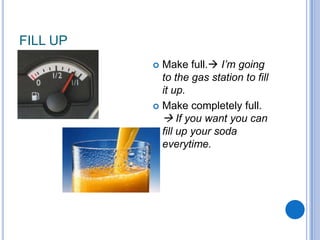 Phrasal verbs and irregular verbs | PPT