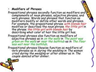 Phrasal Verbs And Prepositional Phrases | PPT